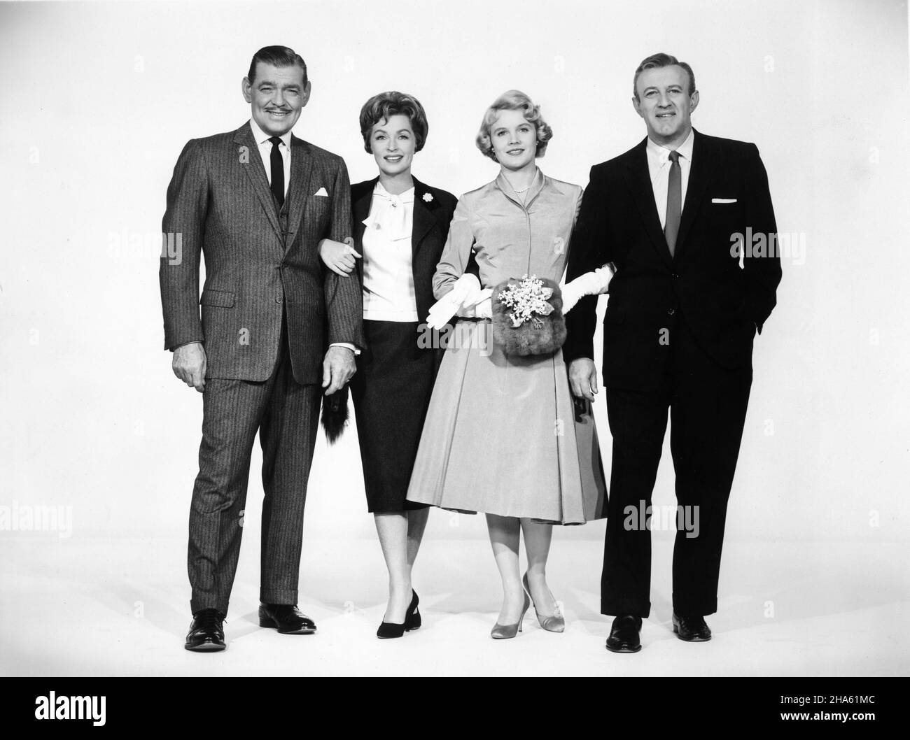 CLARK GABLE LILLI PALMER CARROLL BAKER and LEE J. COBB Publicity ...