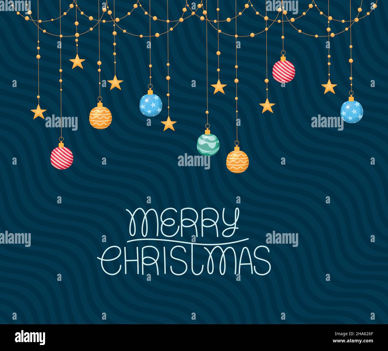 Awesome merry christmas card hi-res stock photography and images - Alamy