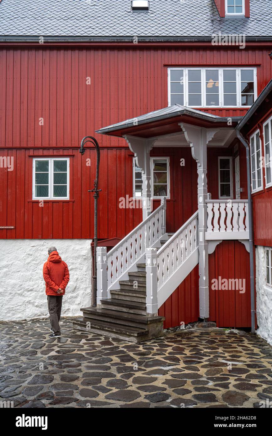 Government building in torshavn capital of the faroe islands hi-res ...