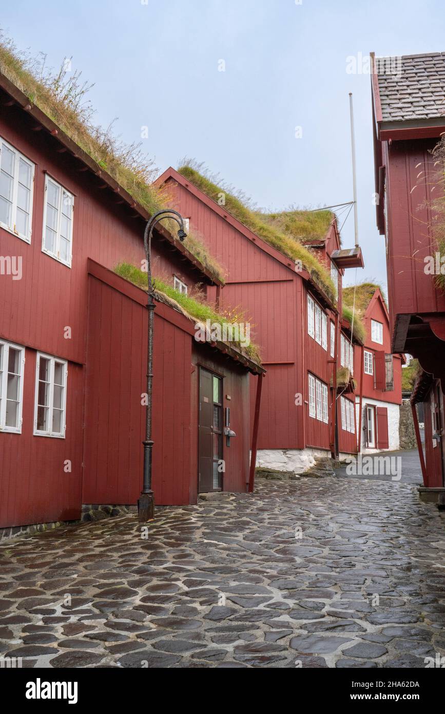government building in torshavn capital of the faroe islands,streymoy ...