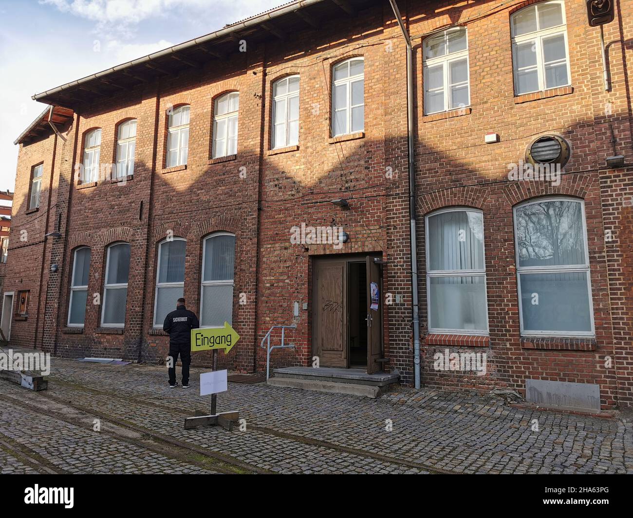 Görlitz Waggonbau Werk 1 Stock Photo - Alamy