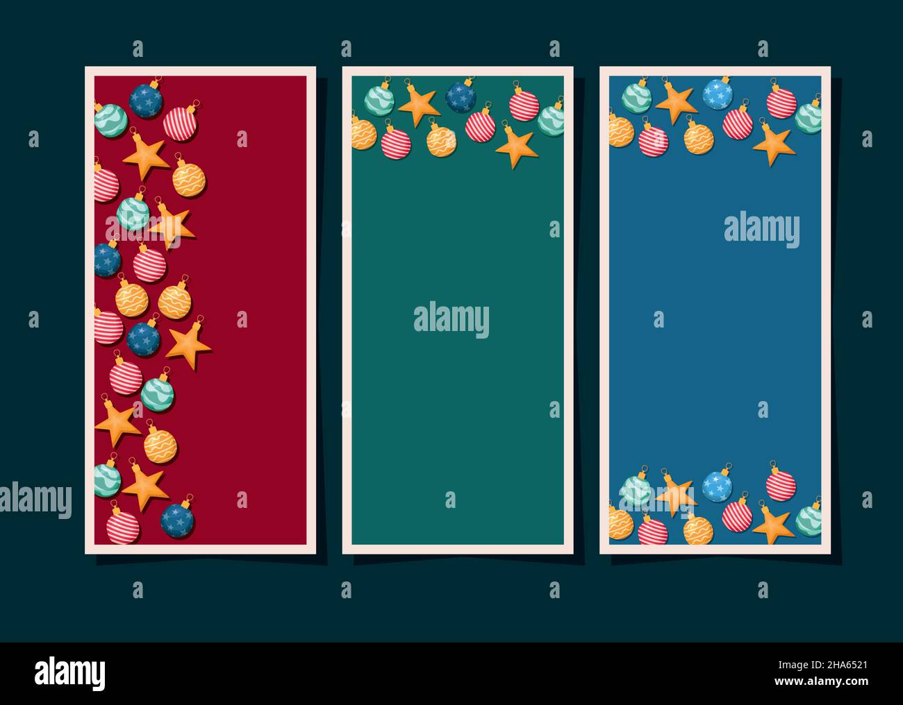 great christmas cards Stock Vector Image & Art - Alamy