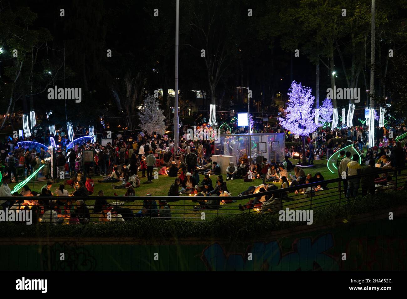 The noche de las velitas ("the night of the little candles") is one of ...