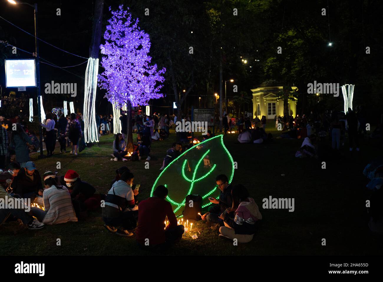 The noche de las velitas ("the night of the little candles") is one of ...