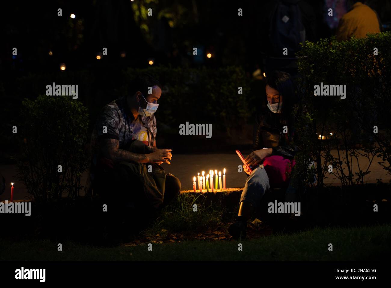La noche de las velitas ("the night of the little candles") is one of ...