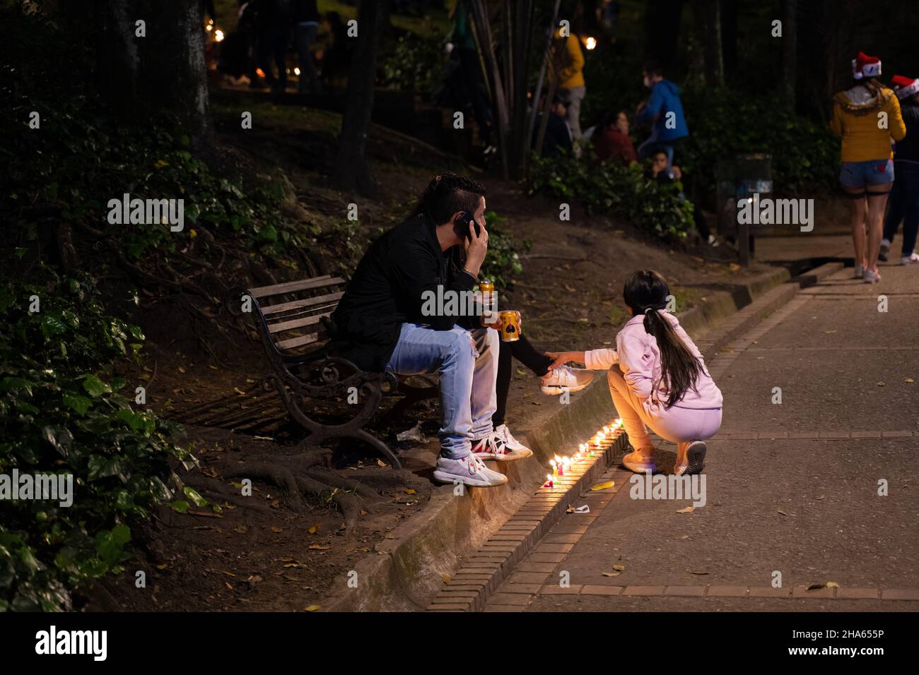 La noche de las velitas ("the night of the little candles") is one of ...