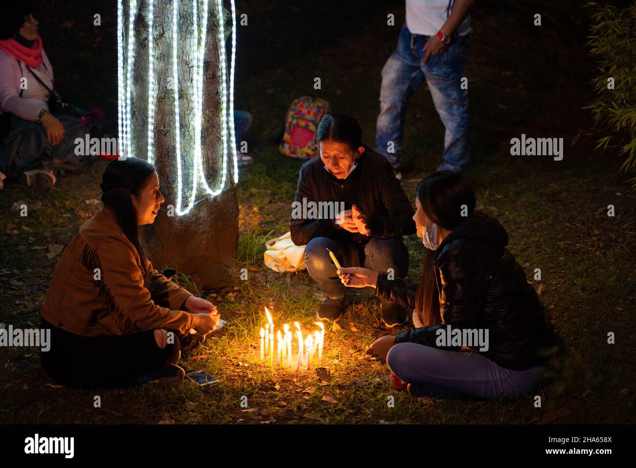 La noche de las velitas ("the night of the little candles") is one of ...