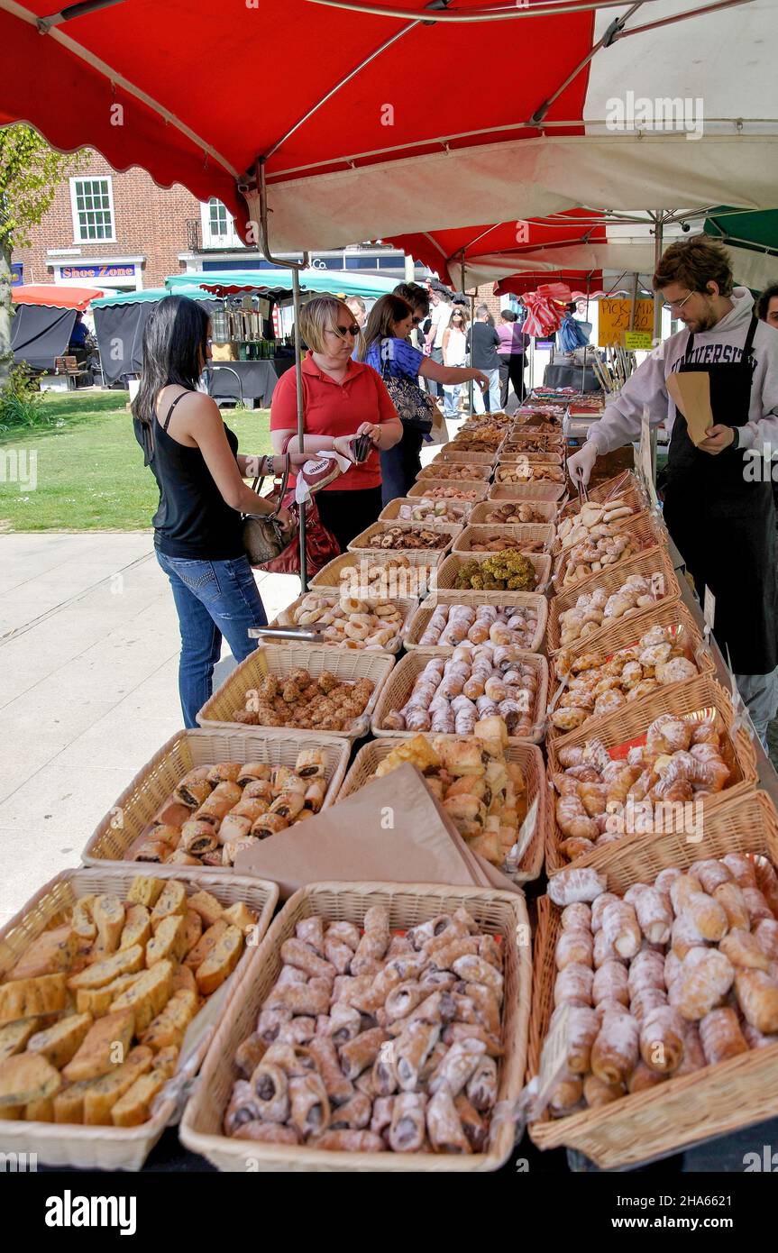 Patisserie stall, Saturday Food & Craft Market, Welwyn Garden City ... Patisserie stall, Saturday Food & Craft Market, Welwyn Garden City ...
