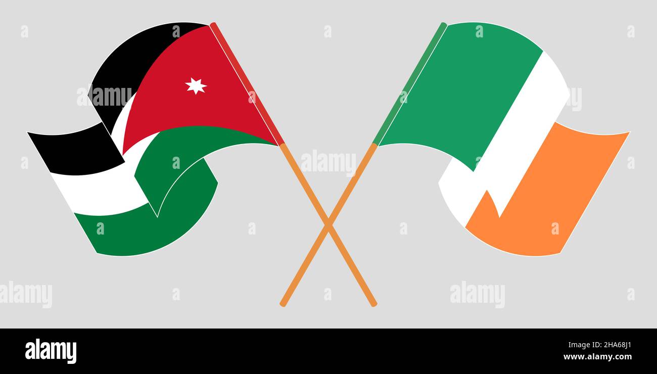 Jordan ireland flag Stock Vector Images - Alamy