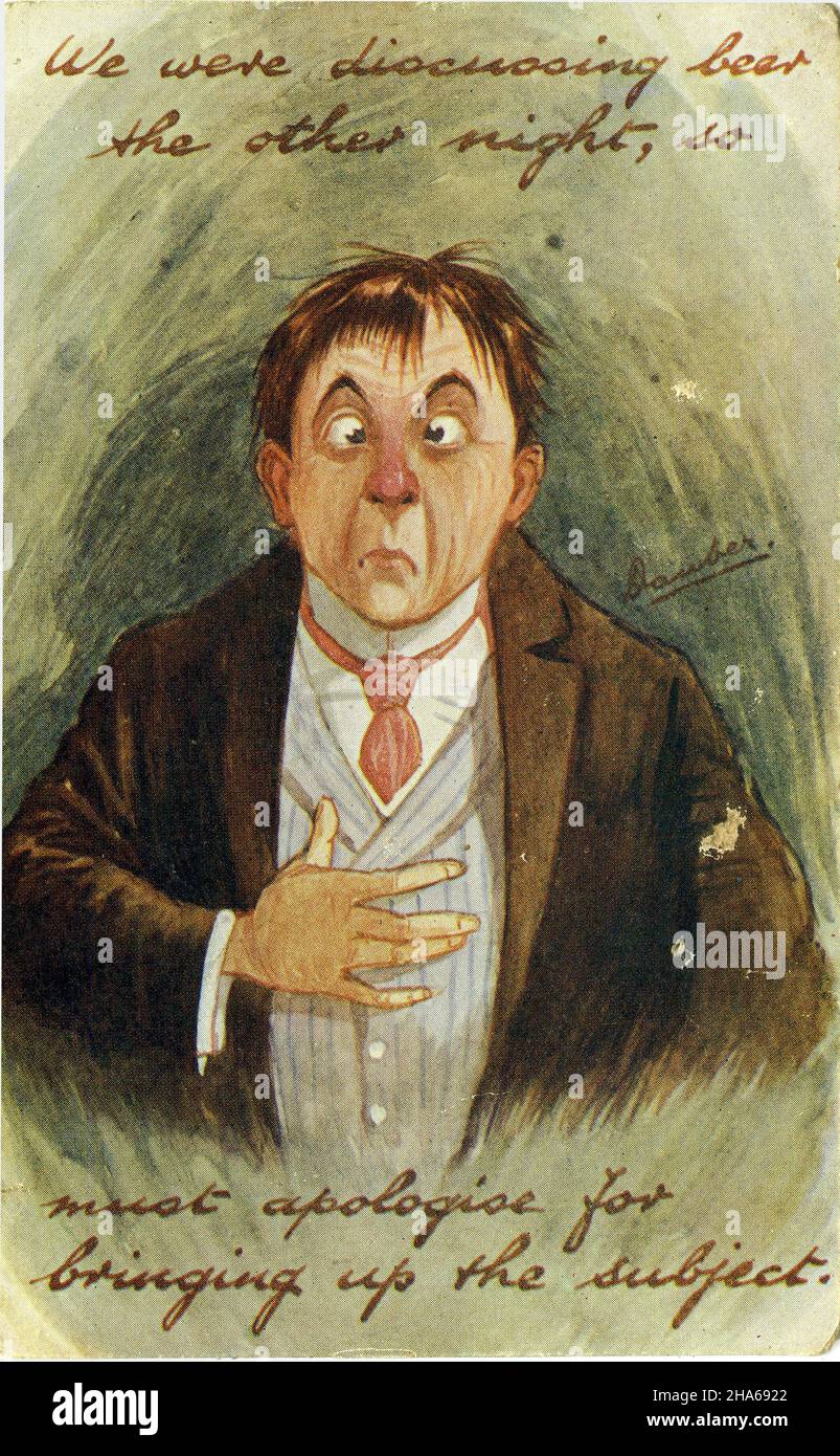 Postcard humour hi-res stock photography and images - Alamy