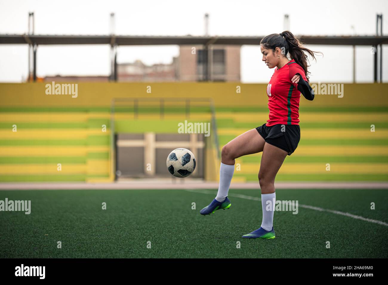 Peruvian Soccer Girls