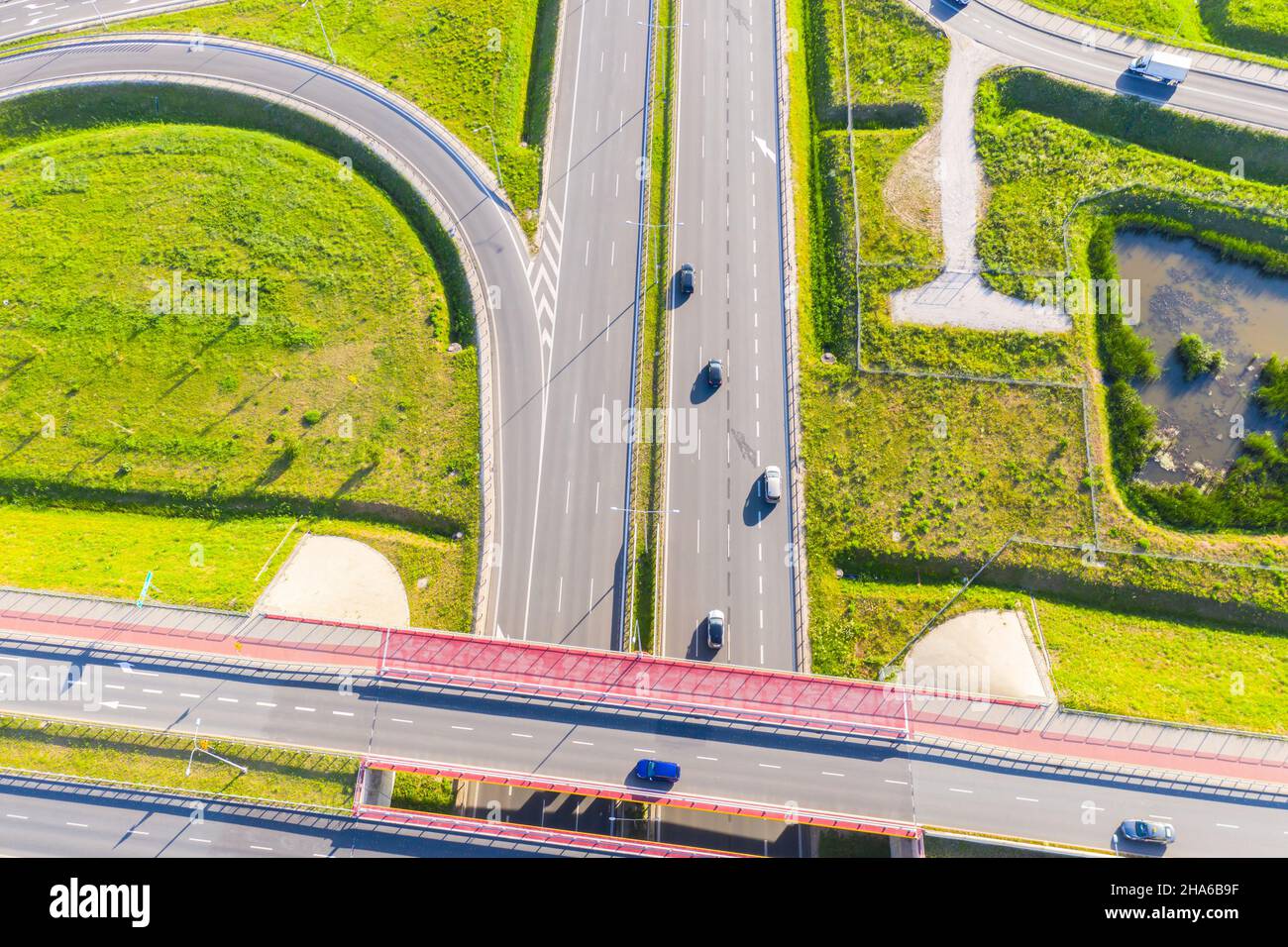 Interchange aerial hi-res stock photography and images - Alamy