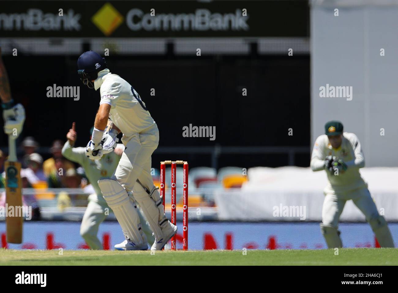 Joe Root (capt of England) is dismissed and caught by Alex Carey of ...