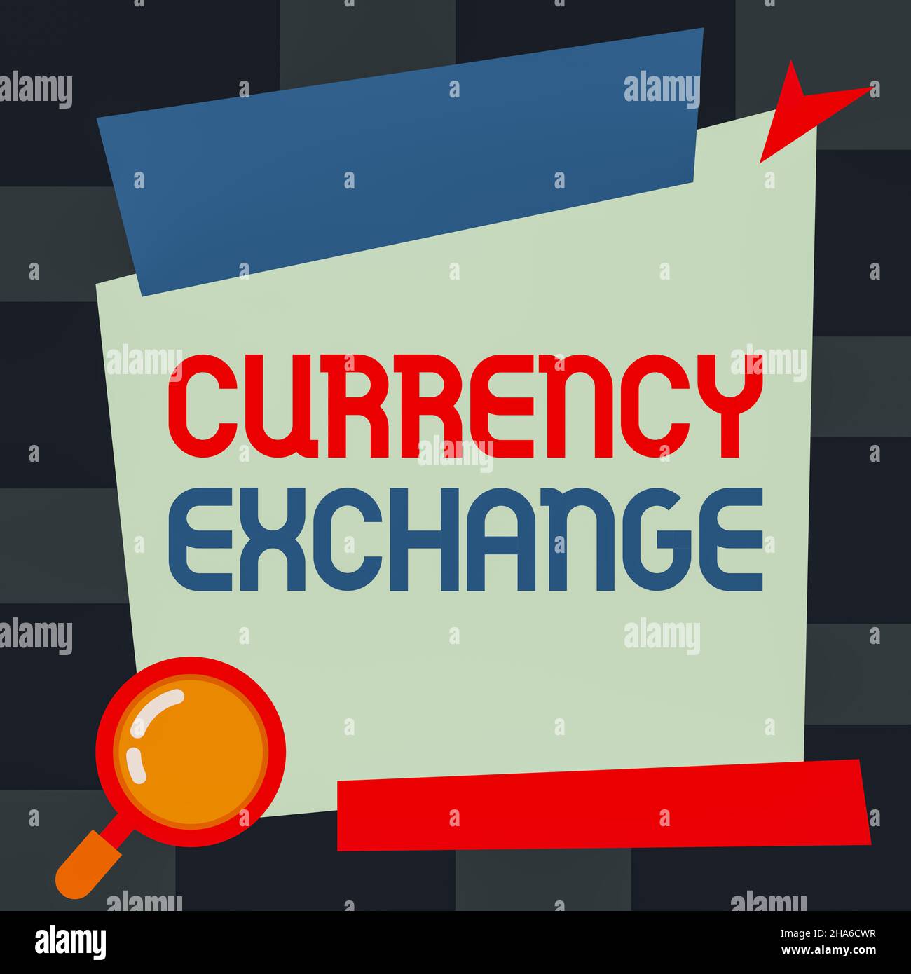 Text showing inspiration Currency Exchange. Conceptual photo Process of ...
