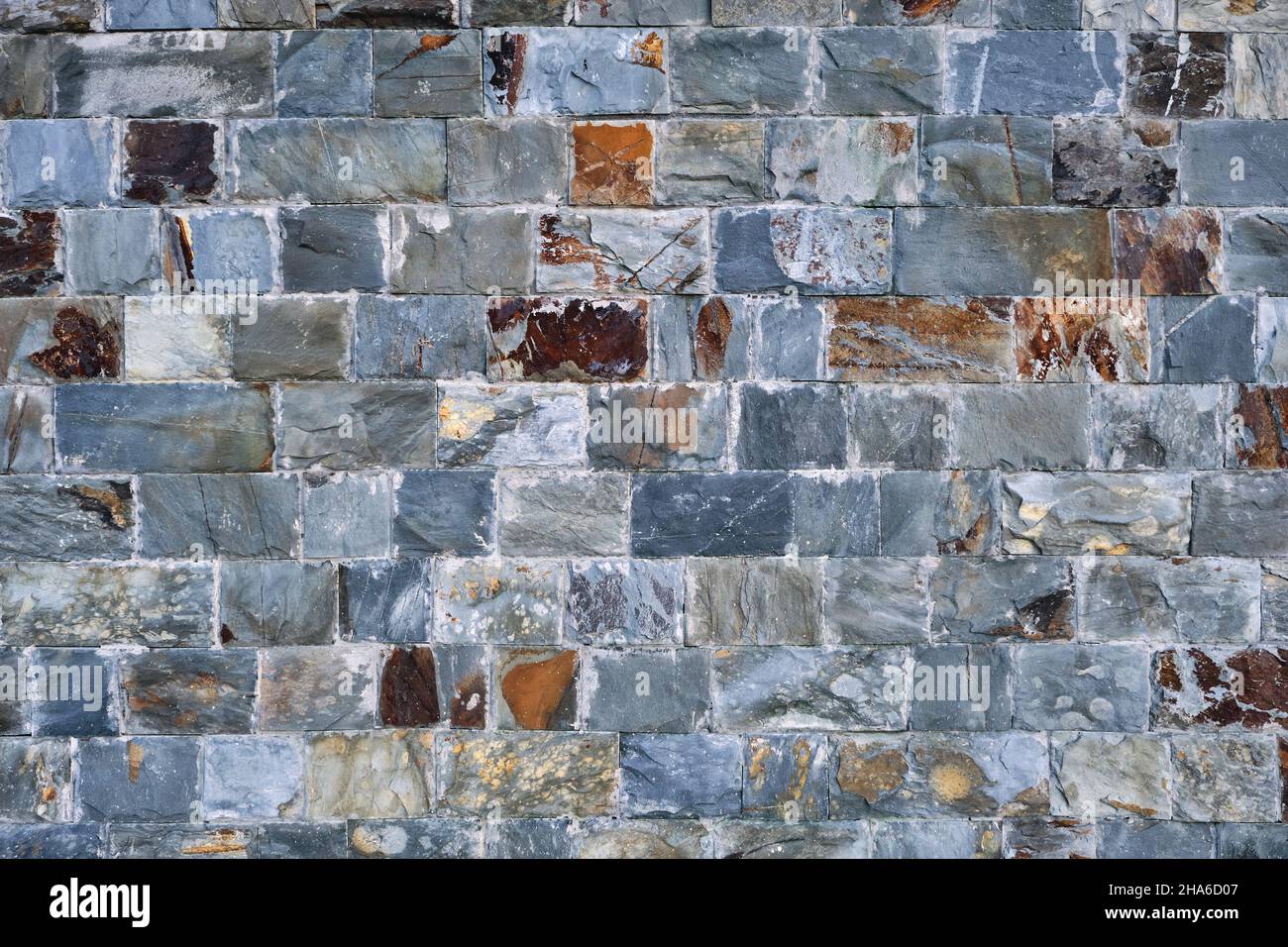 Rustic stone slate bricks wall facing ceramic porcelain tiles stonewear ...