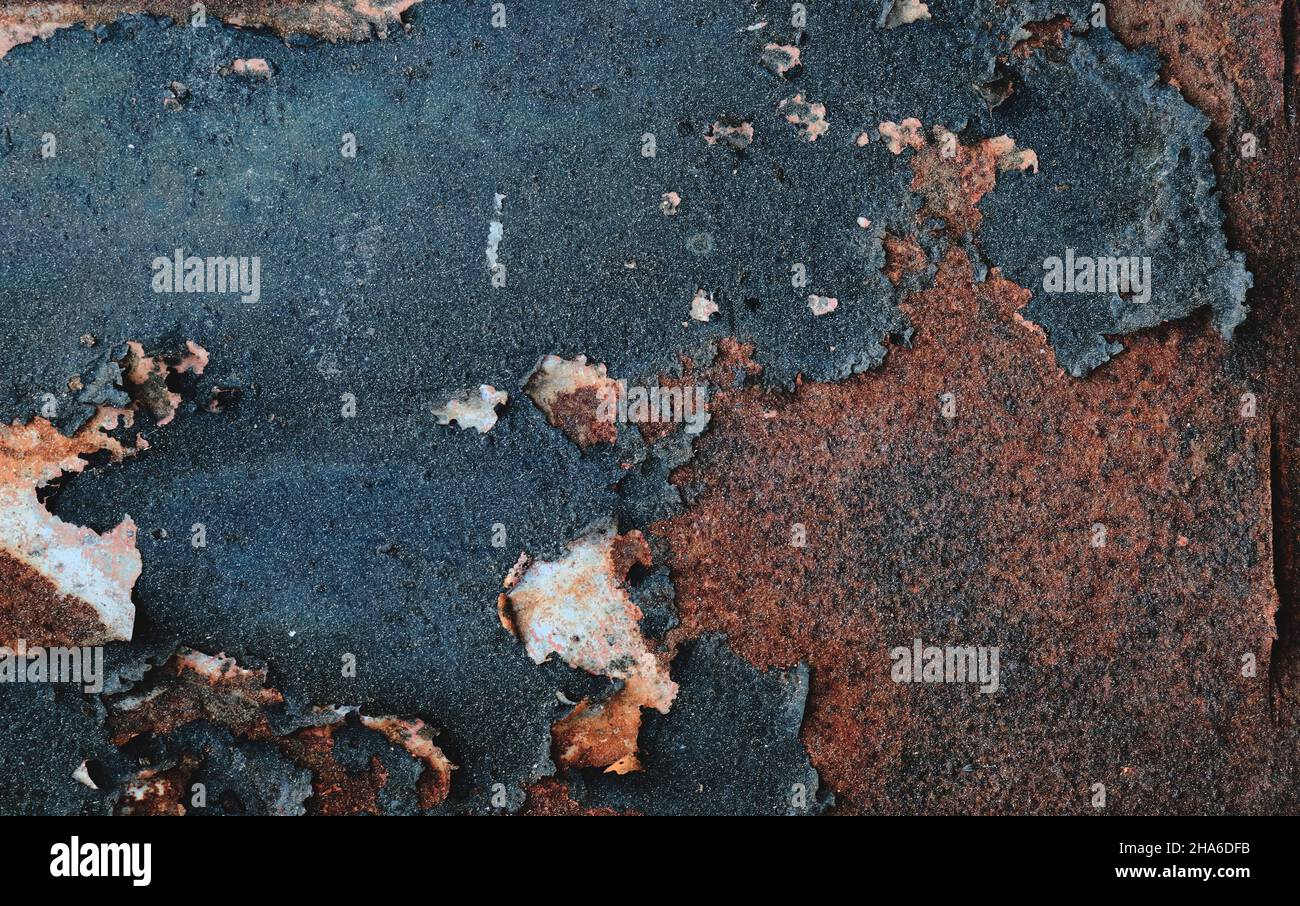 Navy blue sheet metal texture hi-res stock photography and images - Alamy