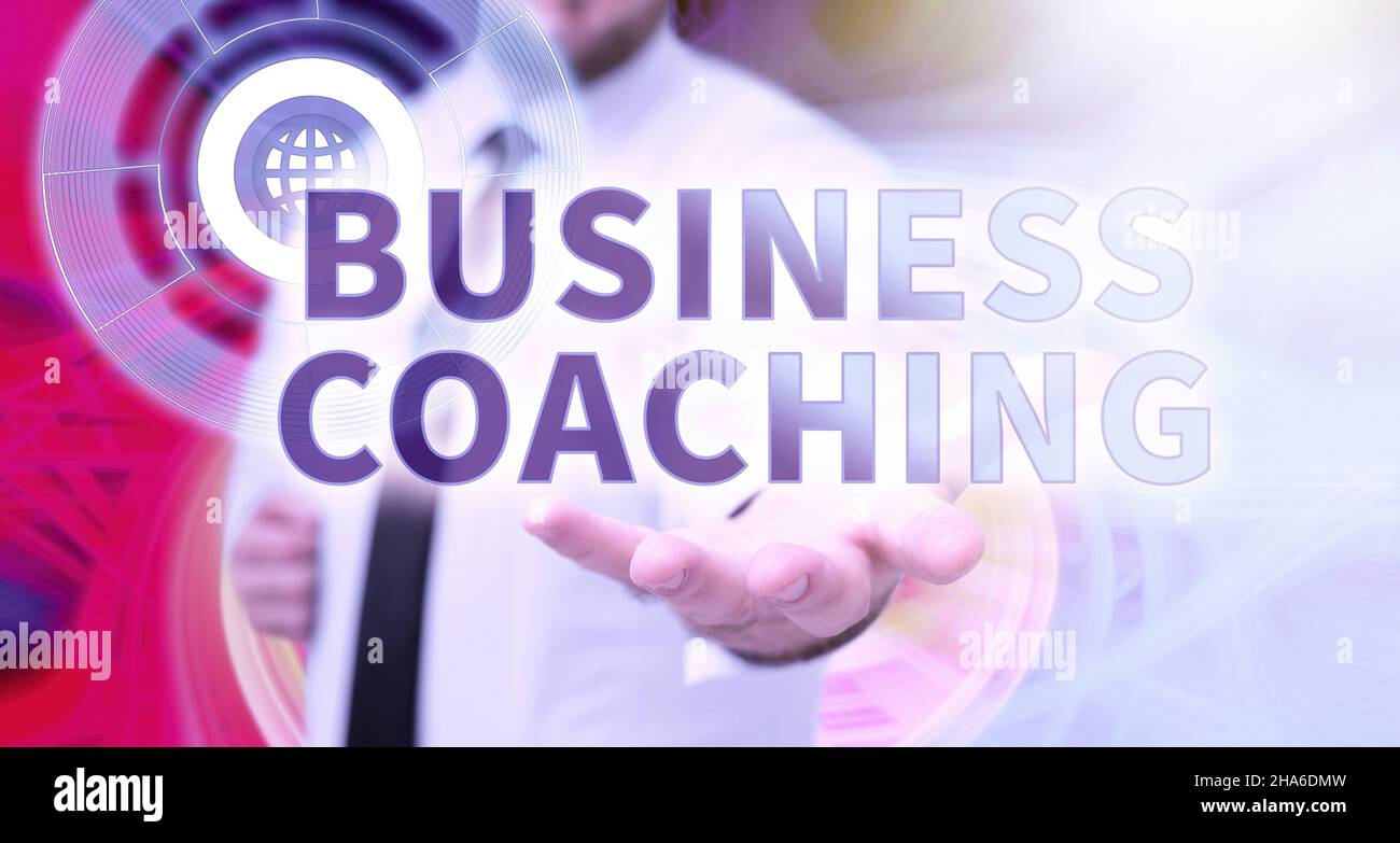 Professional coach helping group hi-res stock photography and images ...