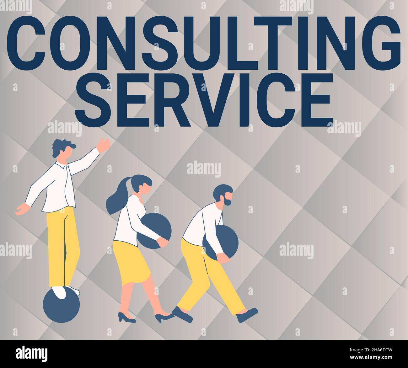 Sign displaying Consulting Service. Conceptual photo Experts that ...