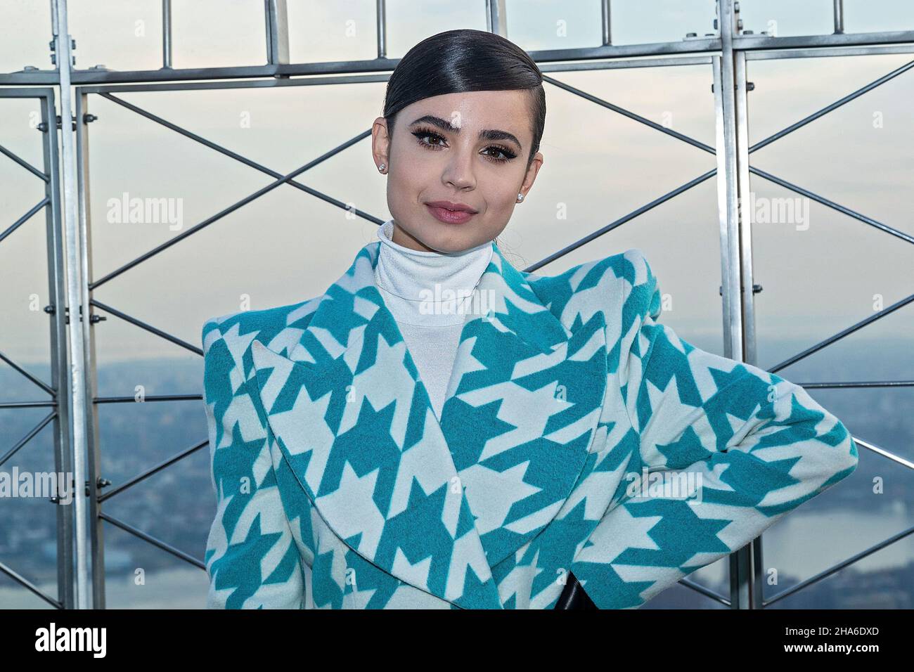 New York, NY, USA. 10th Dec, 2021. UNICEF Ambassador, Sofia Carson ...