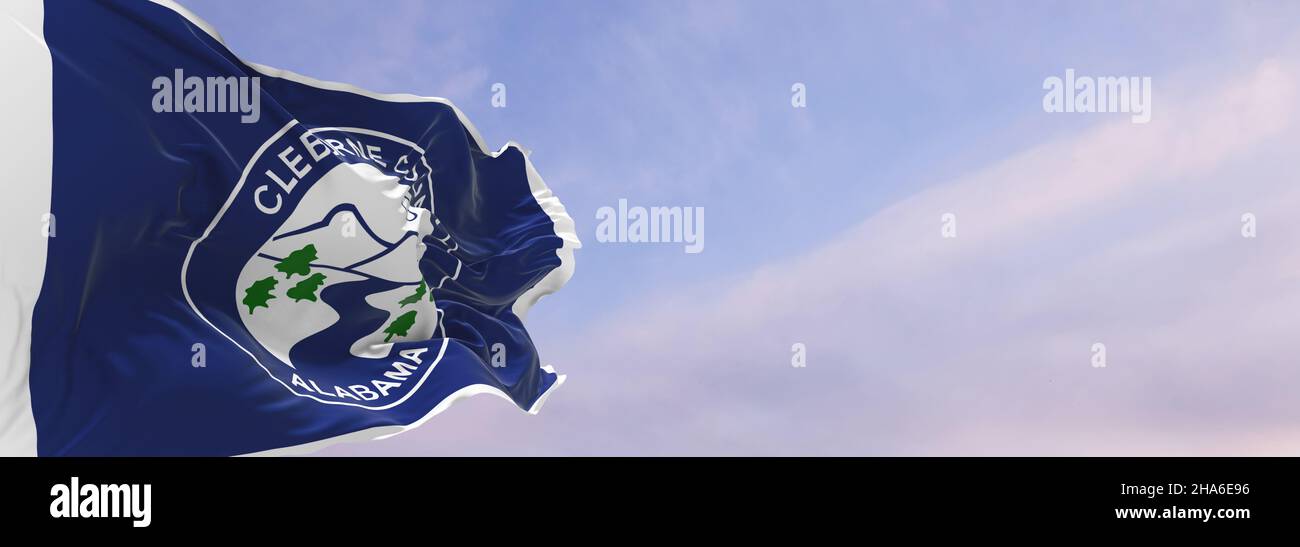 Flag cleburne sunset county alabama hi-res stock photography and images ...