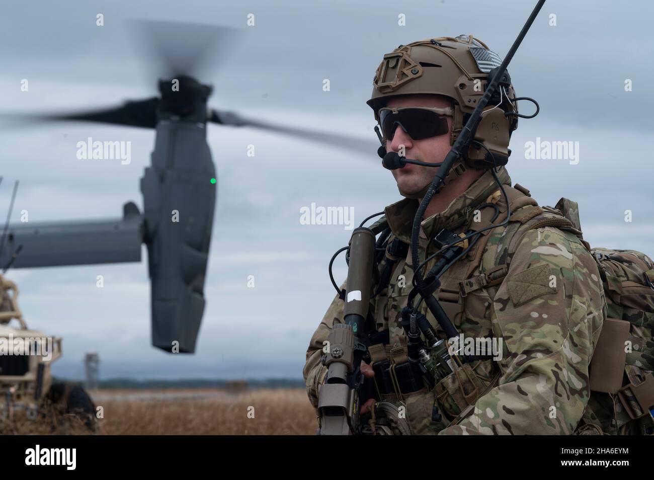 A Special Tactics Operator assigned to the 23rd Special Tactics ...
