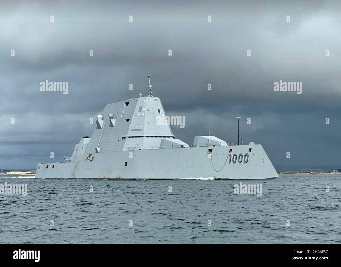Navy Ship Zumwalt