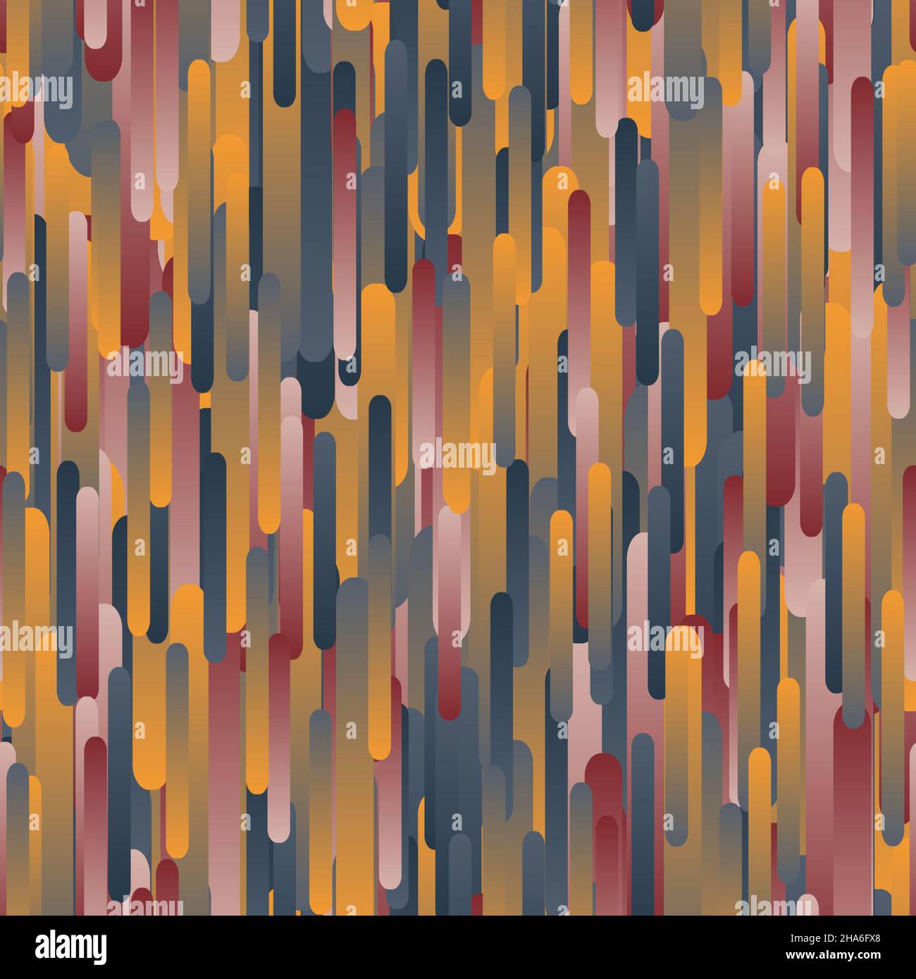 Seamless funky pill shaped gradient lines surface pattern design for ...