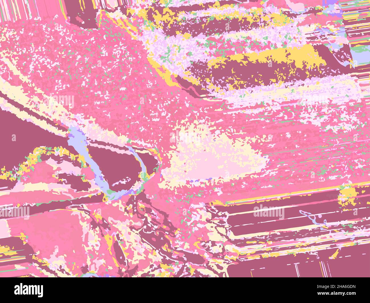 This is a illustration of Cool bug glitch TV screen background Stock ...