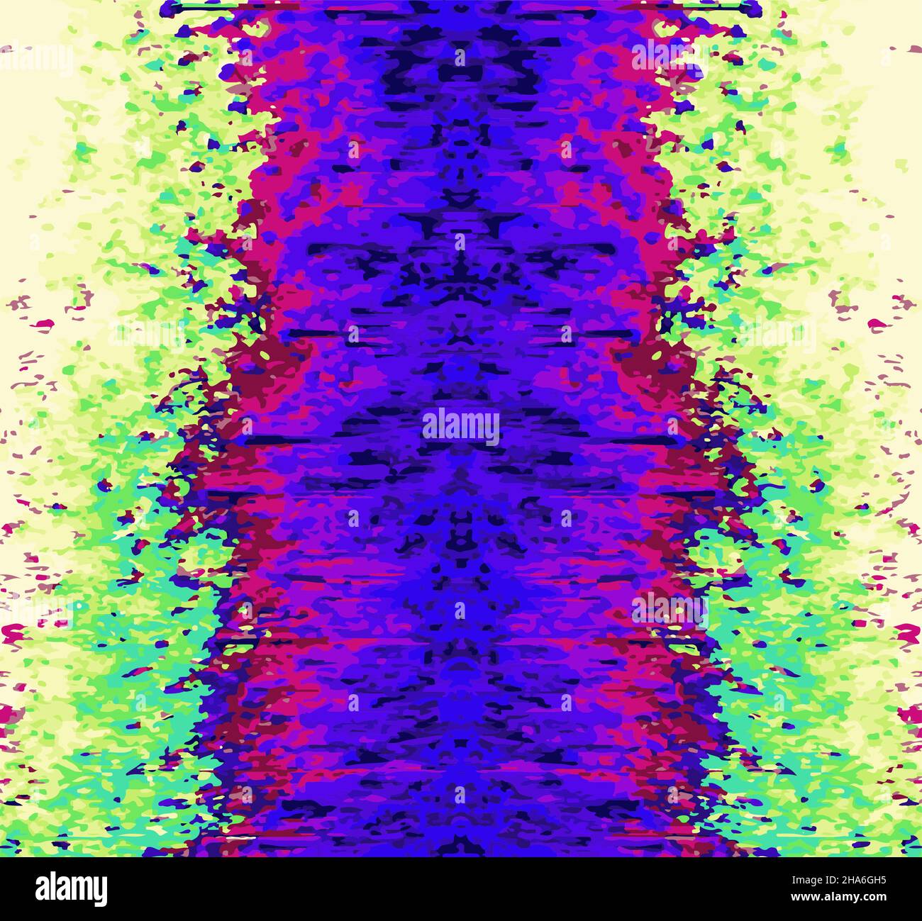 This is a illustration of Cool bug glitch TV screen background Stock ...