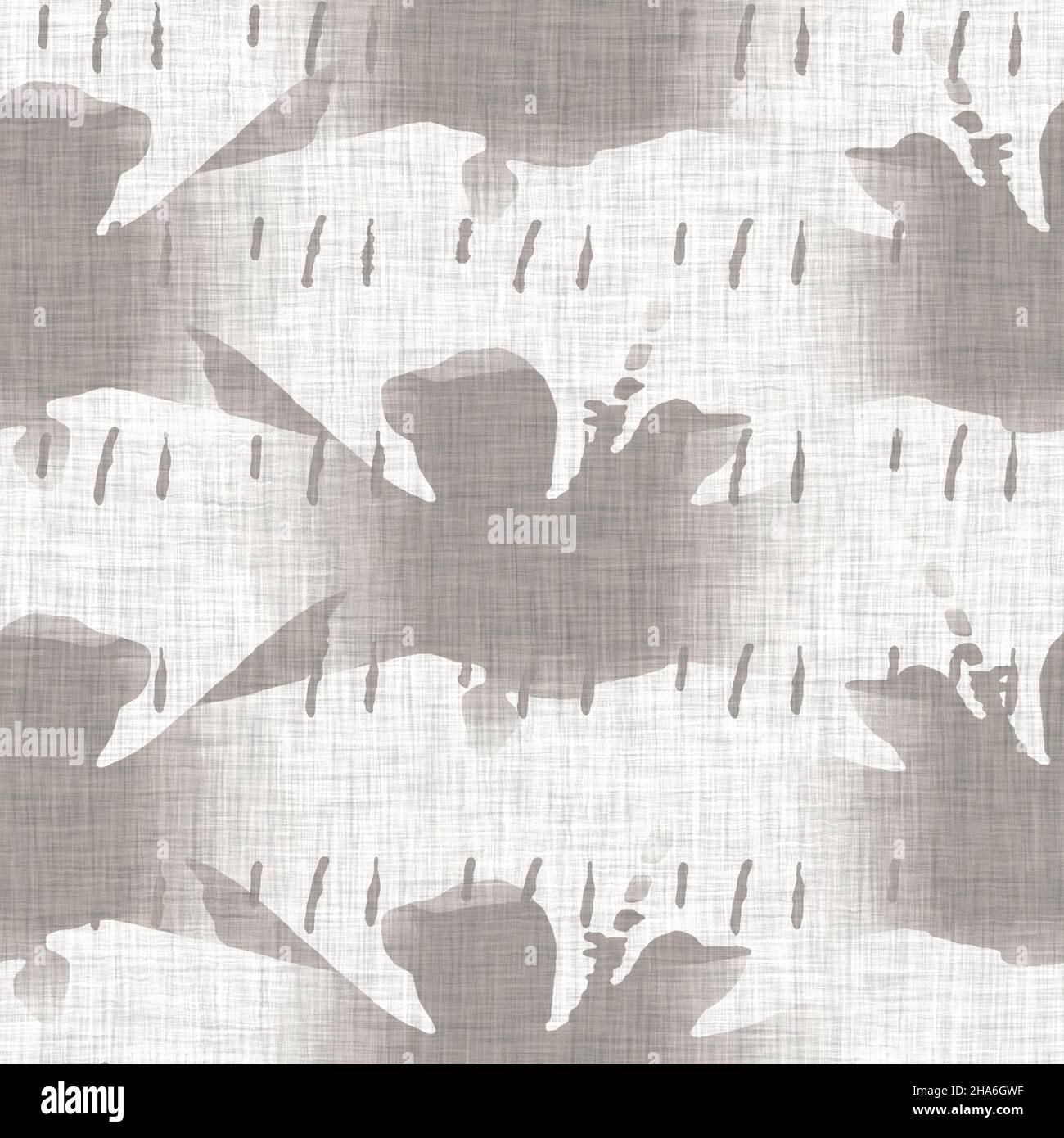 Seamless french neutral greige mottled farmhouse linen effect ...