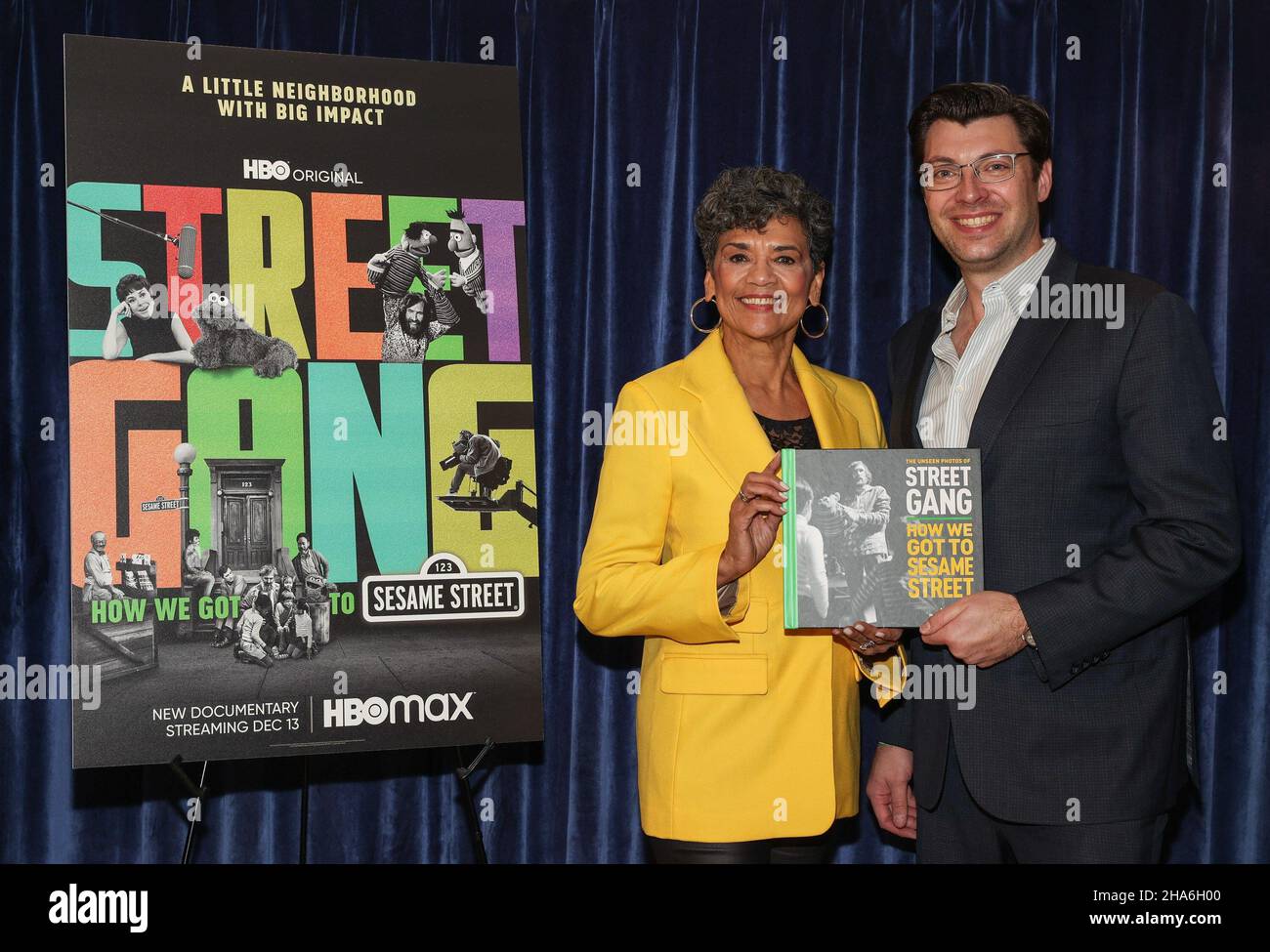 New York, NY, USA. 10th Dec, 2021. Sonia Manzano, Trevor Crafts at ...