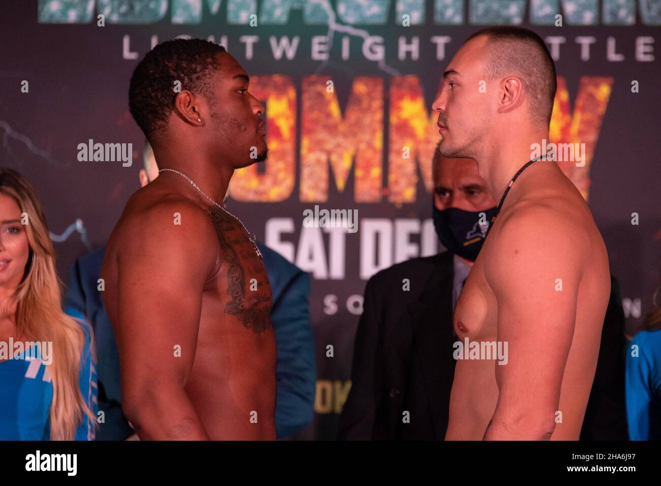 December 10, 2021: New York, NY - December 10: Jared Anderson vs ...