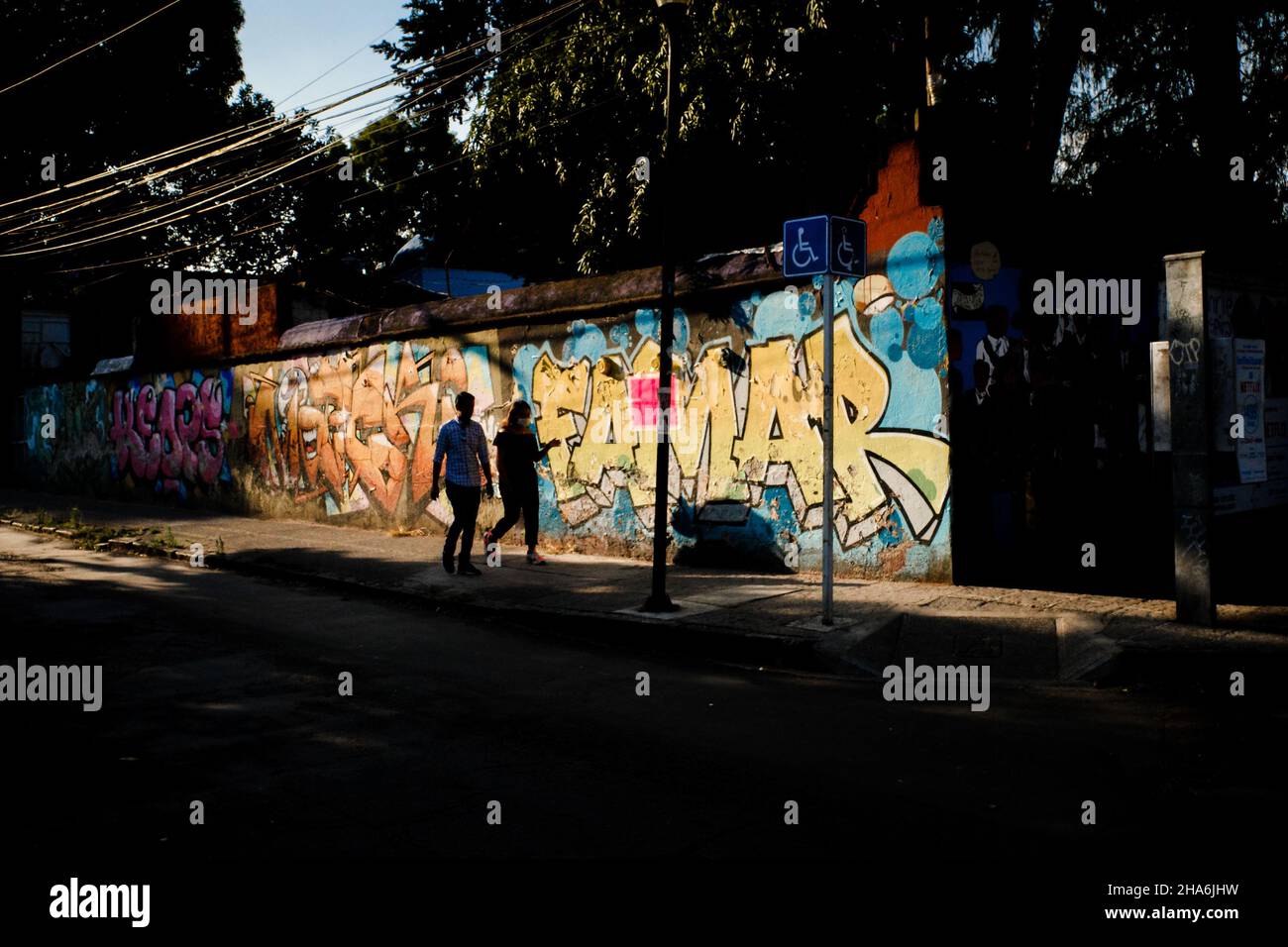 Color Street Photography Stock Photo - Alamy