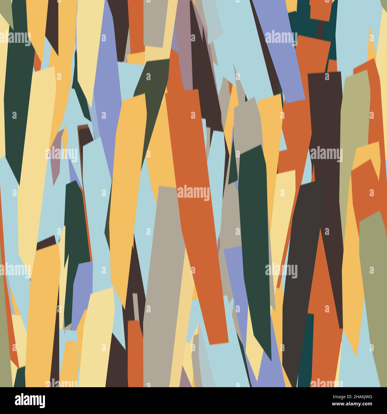 Seamless funky expressive and energetic paper cut out collage surface ...