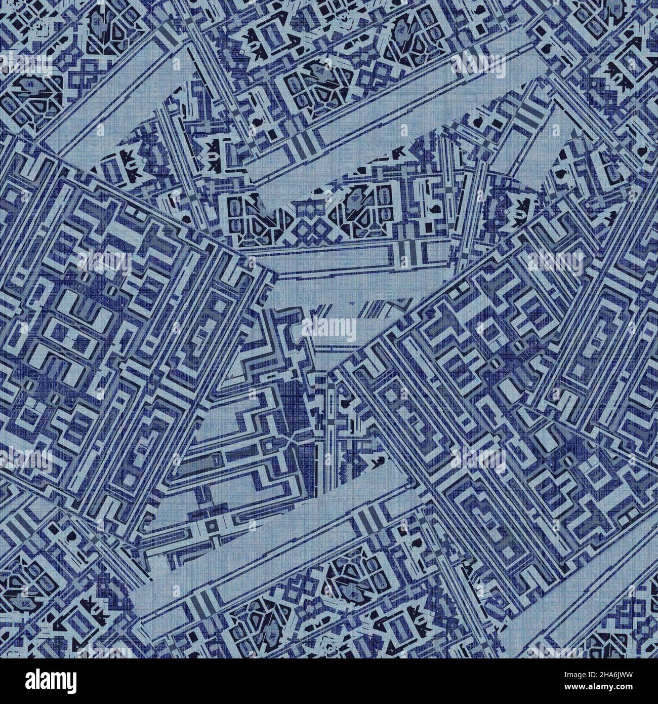 Grunge denim random geometric acid wash seamless texture material ...