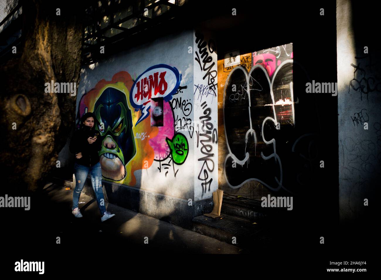 Color Street Photography Stock Photo - Alamy