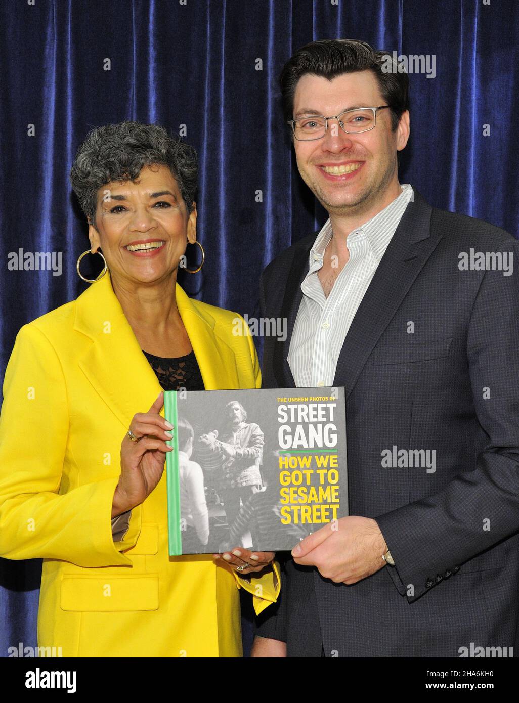 L-R: Sonia Manzano and Trevor Crafts attend the NY special screening of ...