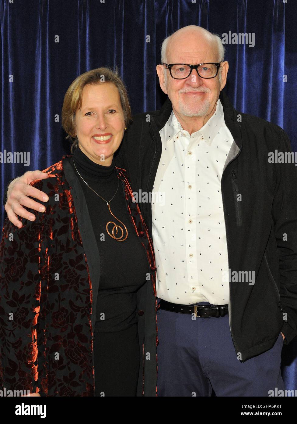 New York, USA. 10th Dec, 2021. L-R: Polly Stone and Frank Oz attend the ...