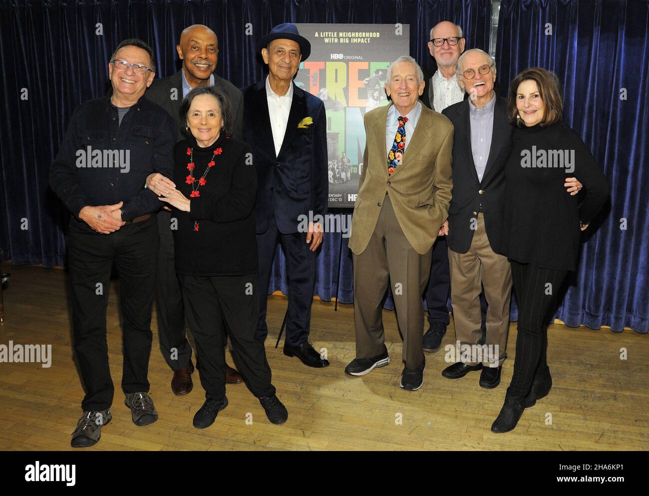 L-R: Norman Stiles, NA, Roscoe Orman, Emilio Delgado, Bob McGrath ...