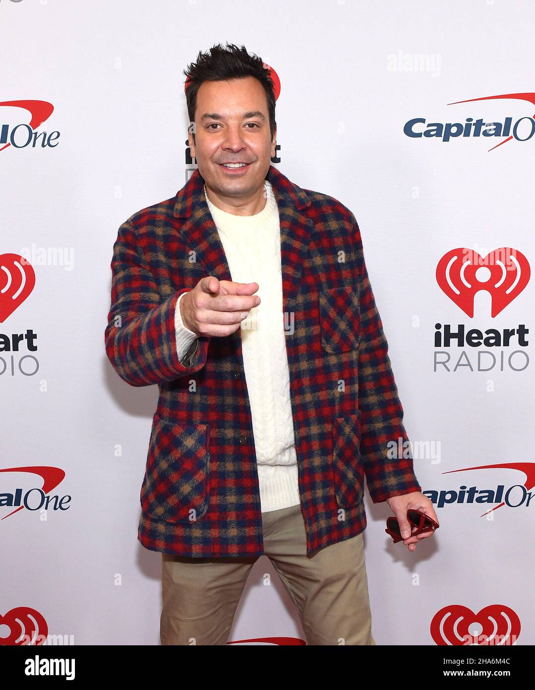 NEW YORK, NEW YORK - DECEMBER 10: Jimmy Fallon attends iHeartRadio Z100 ...