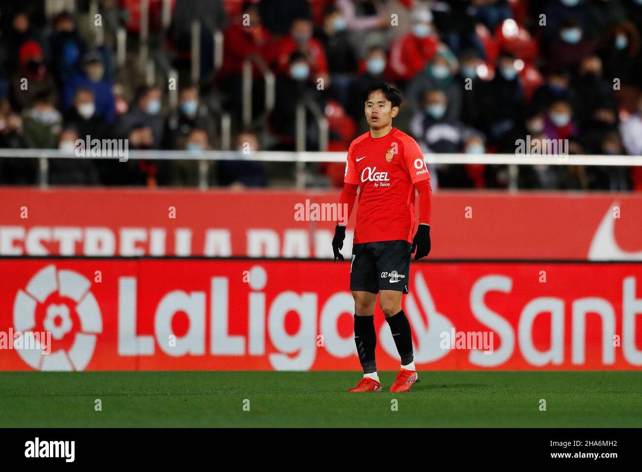 Palma de Mallorca, Spain. 10th Dec, 2021. Takefusa Kubo (Mallorca) Football/Soccer : Spanish "La ...