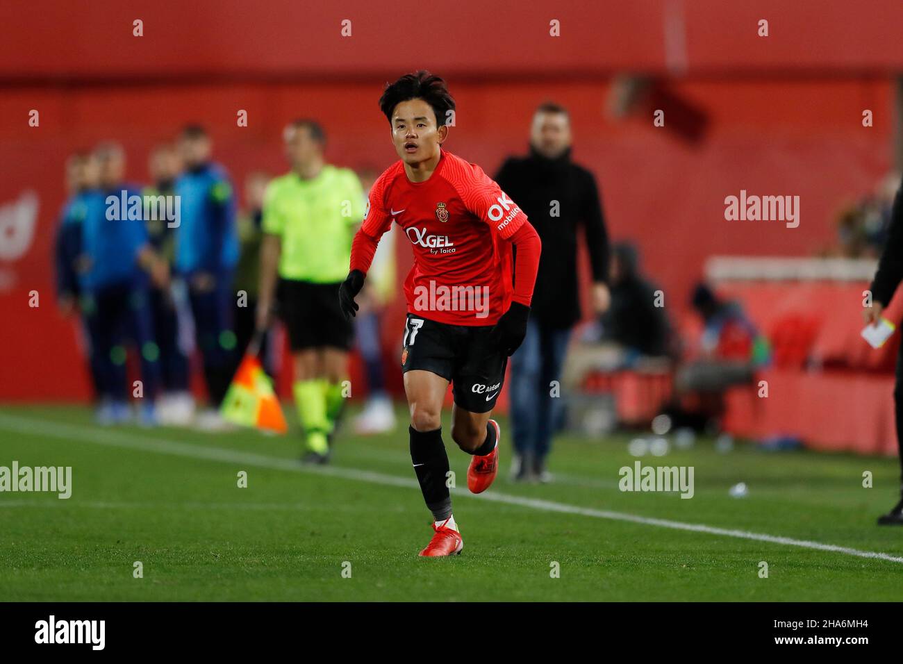Palma de Mallorca, Spain. 10th Dec, 2021. Takefusa Kubo (Mallorca) Football/Soccer : Spanish "La ...