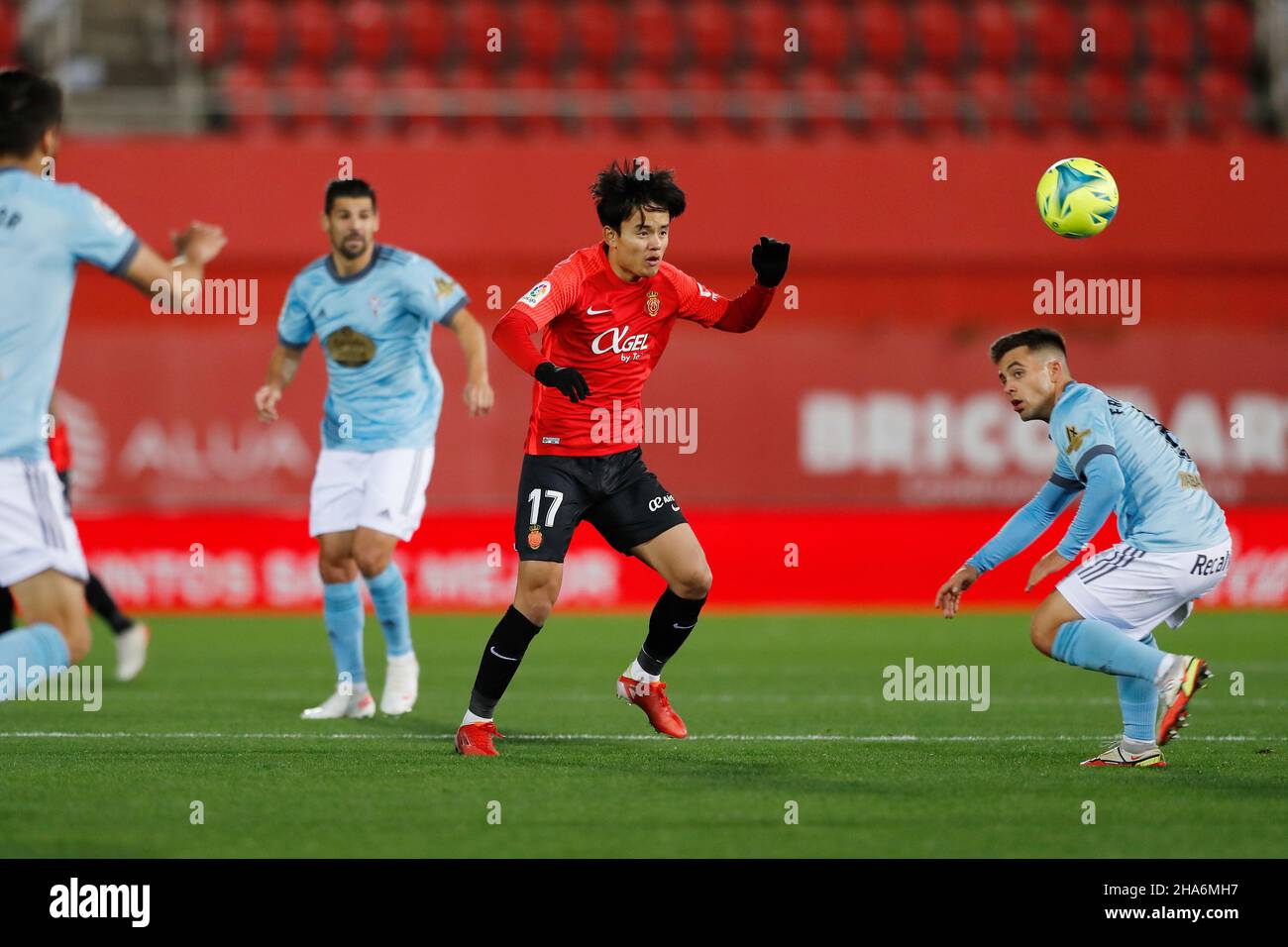 Palma de Mallorca, Spain. 10th Dec, 2021. Takefusa Kubo (Mallorca) Football/Soccer : Spanish "La ...