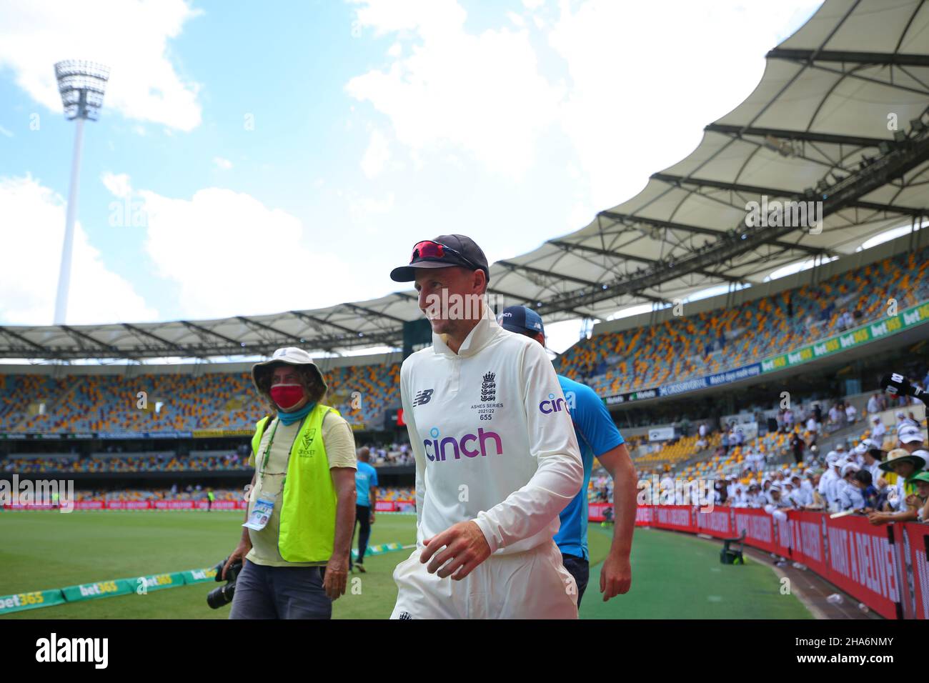Joe Root (capt of England) smiling post match Stock Photo - Alamy