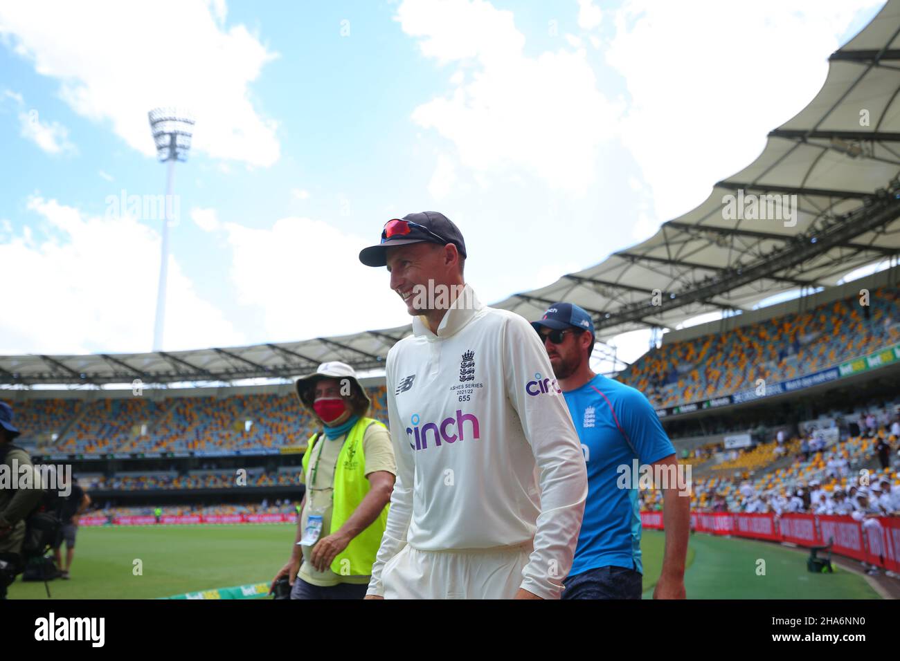 Joe Root (capt of England) smiling post match Stock Photo - Alamy