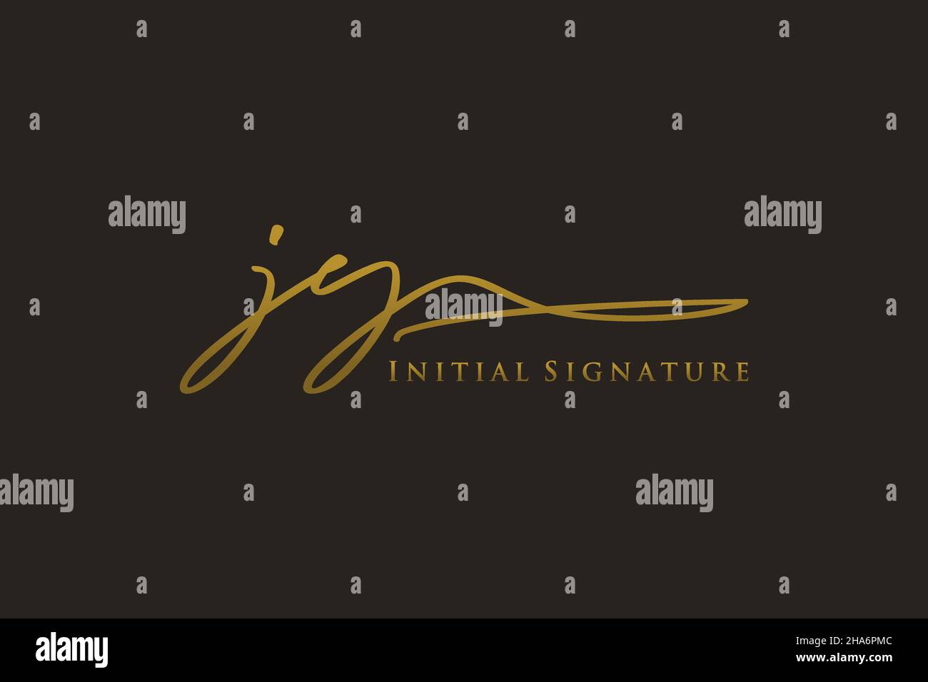 JY Letter Signature Logo Template elegant design logo. Hand drawn ...