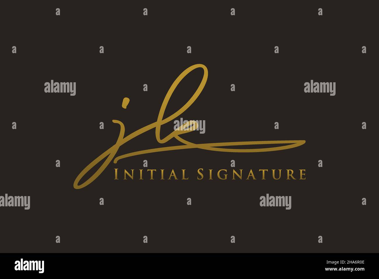 JK Letter Signature Logo Template elegant design logo. Hand drawn ...