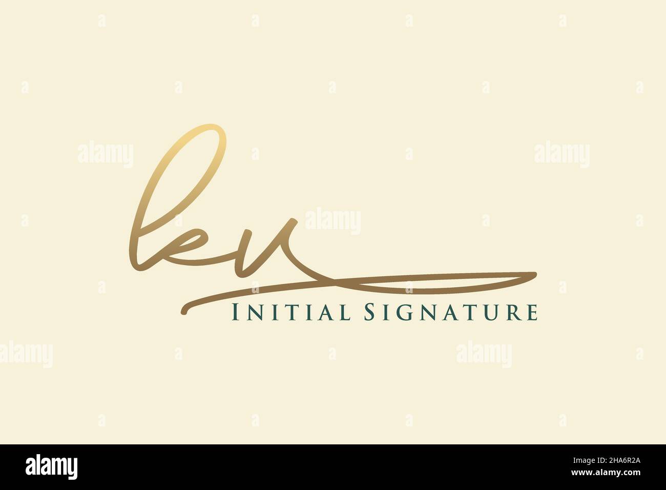 KV Letter Signature Logo Template elegant design logo. Hand drawn ...