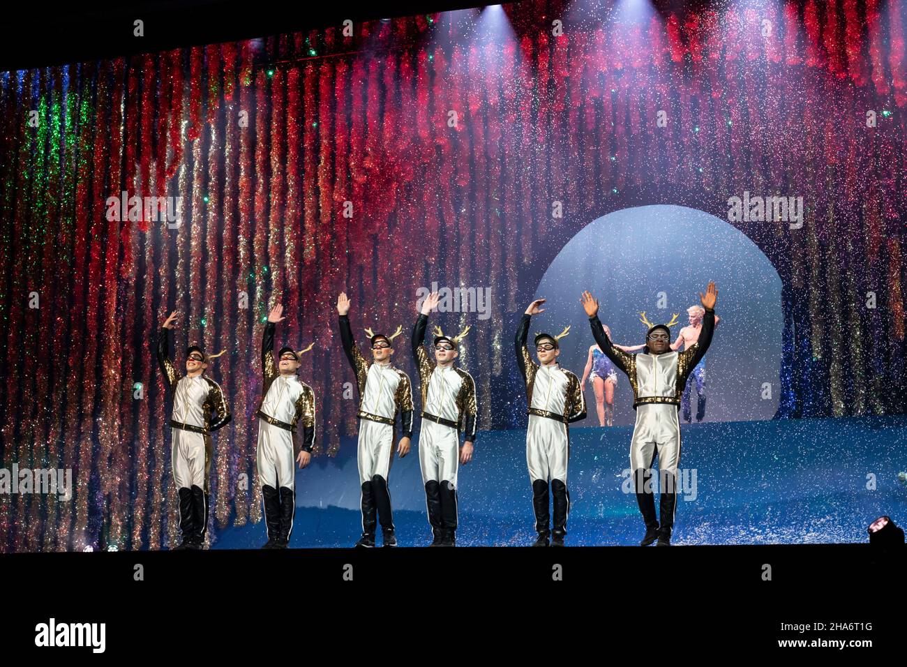 New York, NY - December 9, 2021: Quentin Greco, Jean-Marc Giese ...