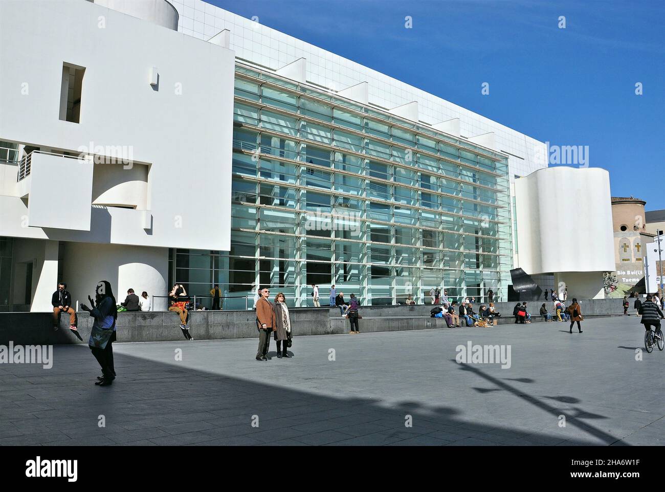 Museum of Contemporary Art of Barcelona-MACBA of Barcelona, Catalonia ...